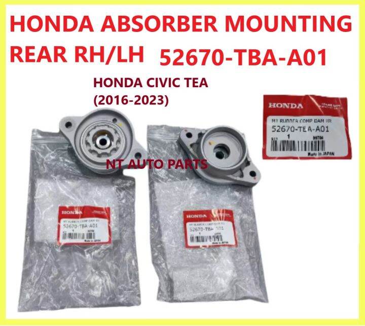 100% ORIGINAL HONDA REAR ABSORBER MOUNTING HONDA CIVIC FC 1.5 TURBO 1.8 ...