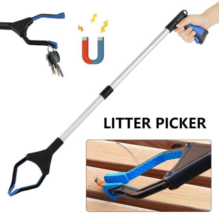 [HOT] Foldable Litter Reachers Pickers Pick Up Tools Gripper Grabber ...