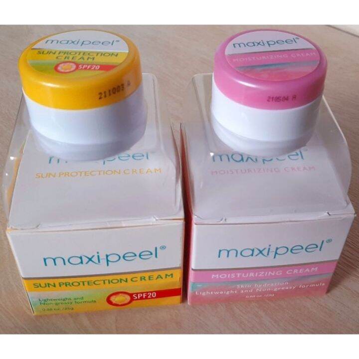 Maxipeel Sunblock cream 25g Jar | Lazada PH