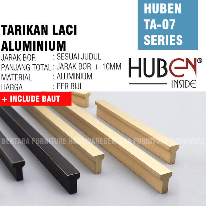 Huben TA-07 160 Mm - Tarikan Laci Pintu Kabinet Lemari Meja Gagang ...