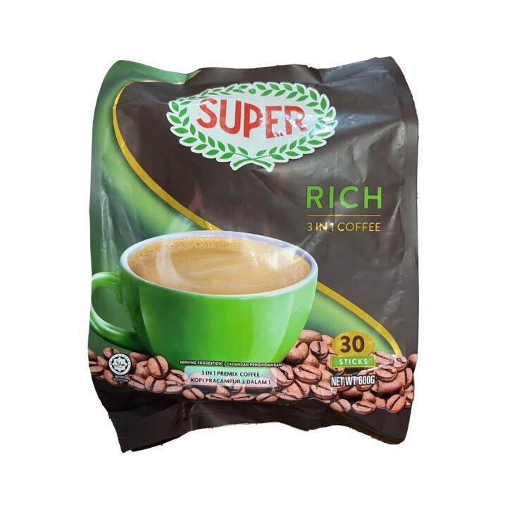 Araw ng Ama ♨ SUPER Rich 3in1 Instant Coffee 30 sticks | Lazada PH