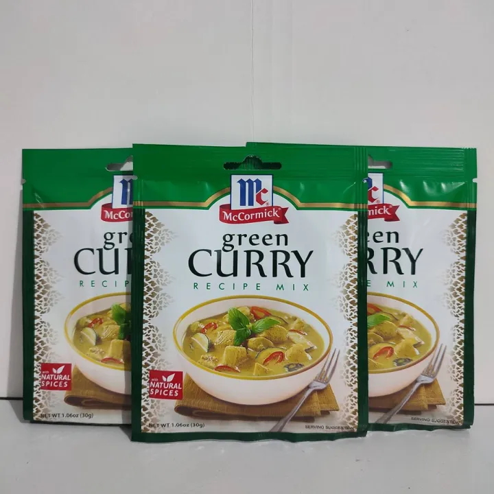 McCormick Green Curry 30g x 3pcs | Lazada PH