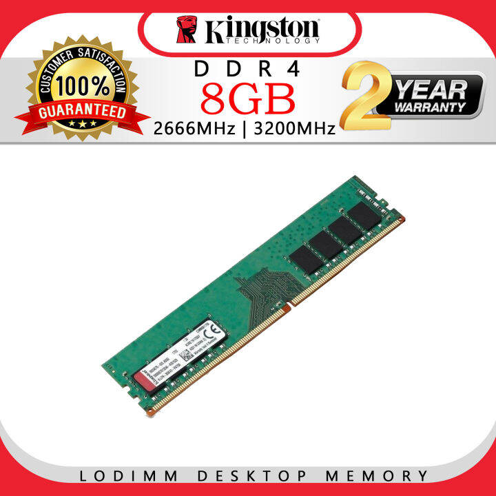 Kingston Non-Hyper Lodimm DDR4 8GB 2400MHz ( KVR24N17S8/8 ) | 2666MHz ...
