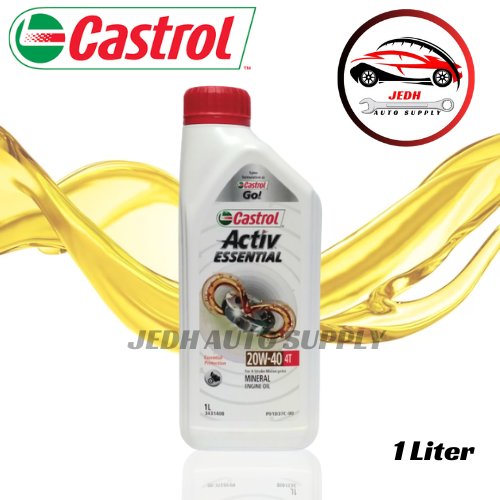 Castrol go 4T essential 20w-40 | Lazada PH