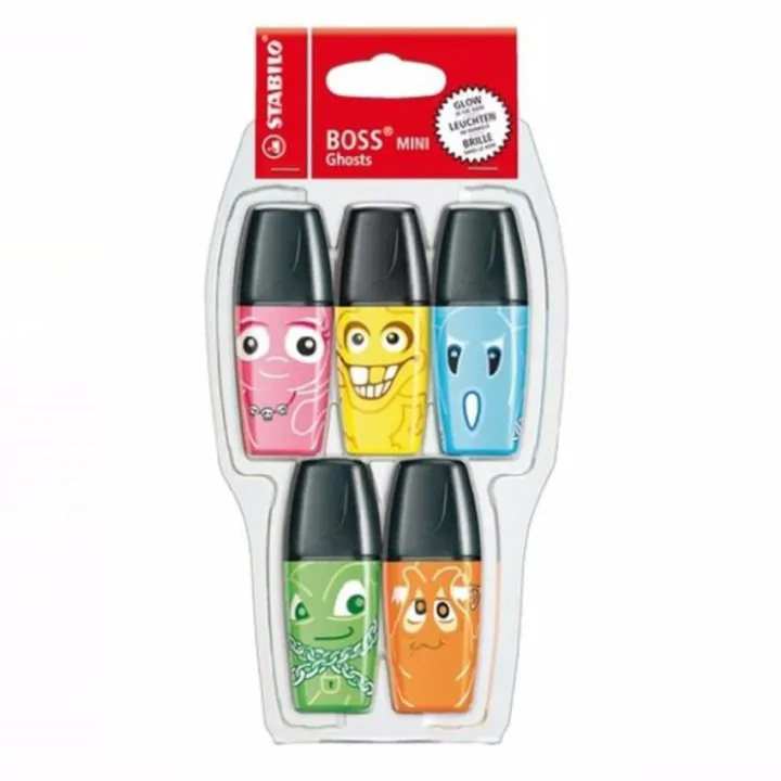 STABILO Boss Mini Ghost-Glow In The Dark 5s | Lazada PH