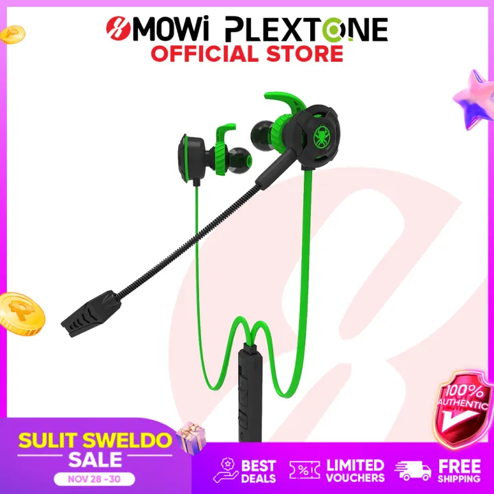 Plextone G30 and G30 GL PC Gaming Headset With Microphone In Ear Bass ...