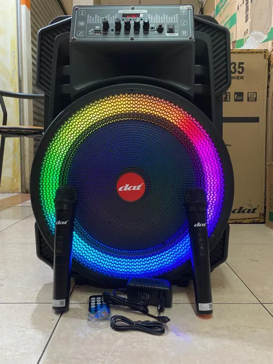 Speaker Portable Wireless Dat DT 1530 Original 15 inch DAT DT-1530 ...