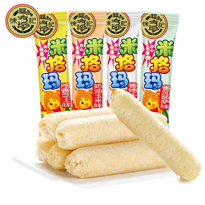 Xu Fuji Migma 500g Bulk Rice Fruit Roll Sandwich Biscuit Cream Corn ...
