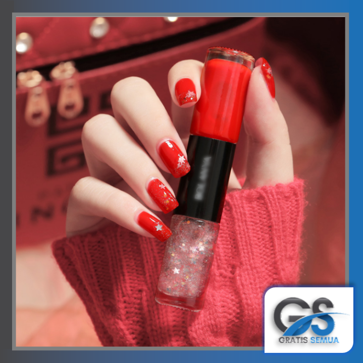 Gratis Semua - Kutek Korea Lucu Gel Nail Polis Set 2 in 1 / Kutek Halal ...