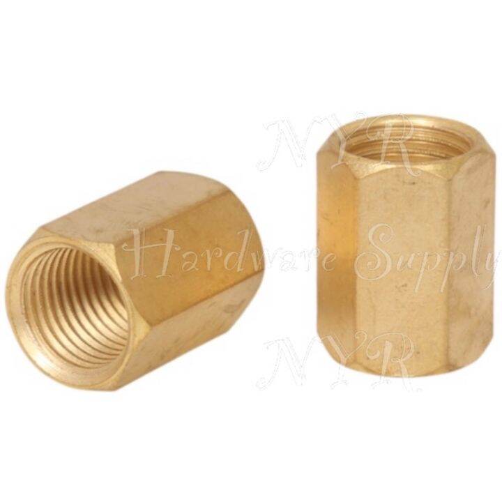 Brass Socket 1/8” 1/4” 3/8” 1/2” Brass Female Socket Connector Female Thread | Lazada