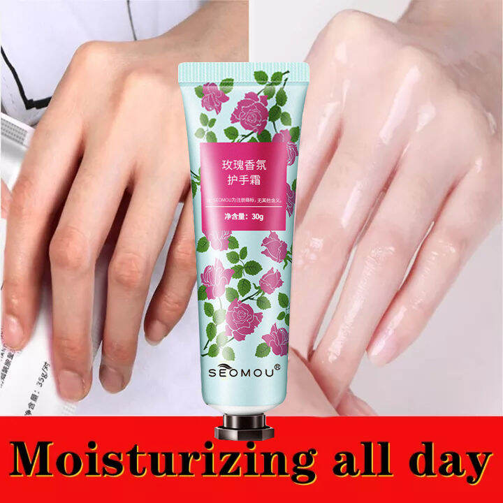 Hand Cream Moisturizing Anti-Crack Hydrating Reduce Wrinkles Tender ...