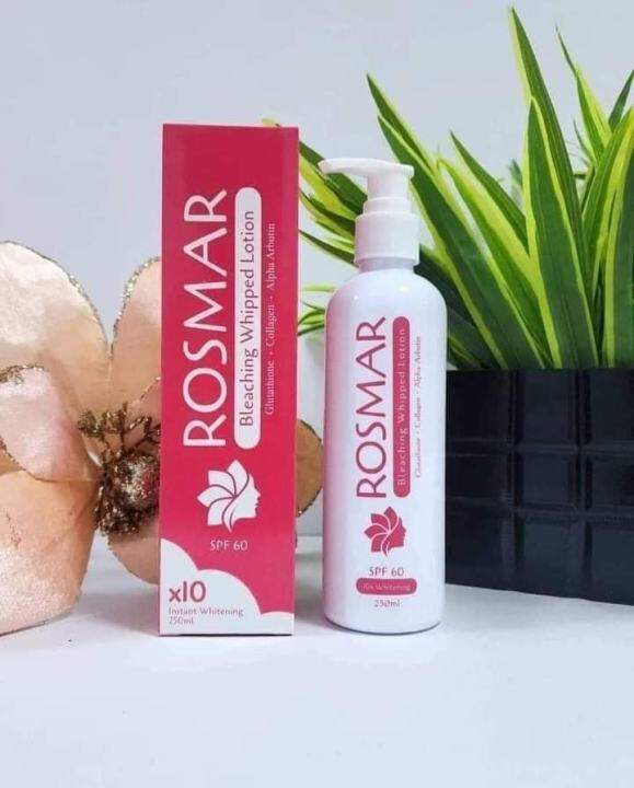 Rosmar Kagayaku Bleaching Whipped Lotion 250ml x10 whitening | Lazada PH