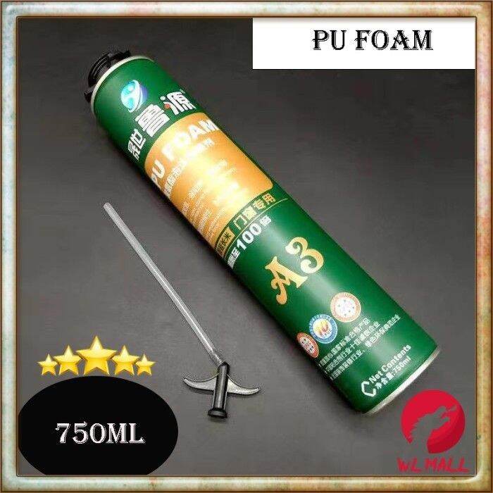 PU Sealant Foam Polyurethane Foam Spray 750ml | Lazada Indonesia