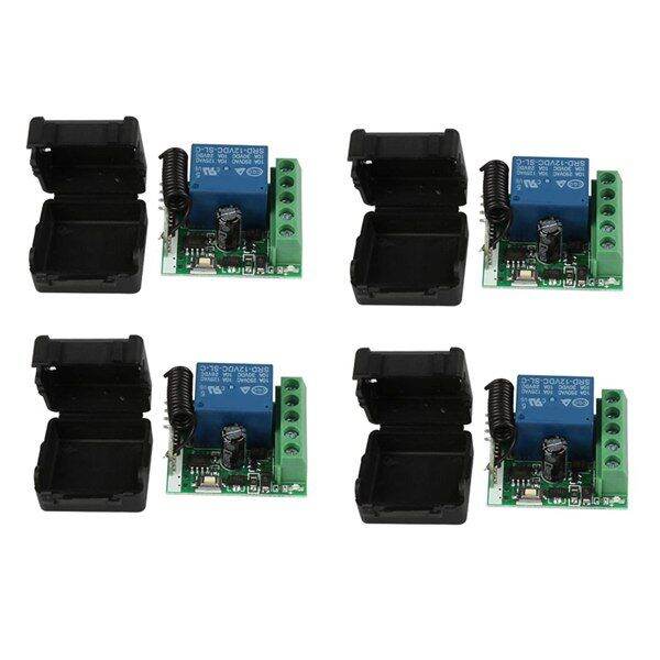 DC 12V 1CH 433MHz Universal Wireless Remote Control Switch RF Relay ...