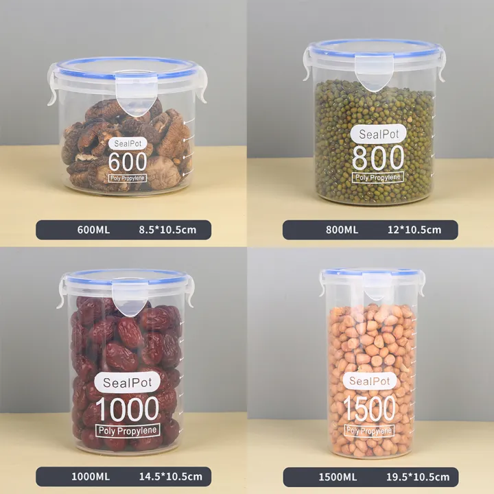 Kitchen Sealed Tank Plastic Food Tank Large -capacity Storage Tank Home ...