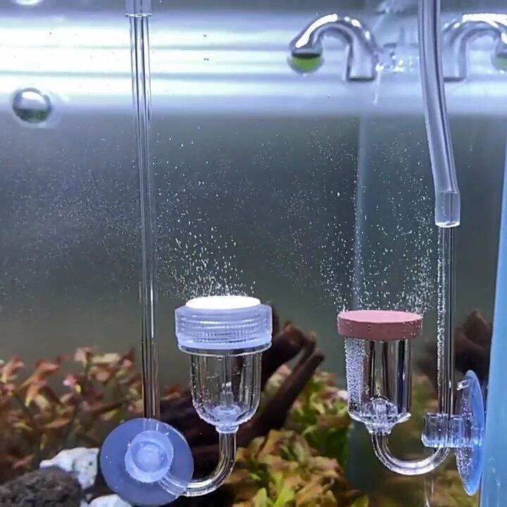 Co2 Refiner Acrylic Transparent U Shape Mini Co2 Diffuser Aquarium ...