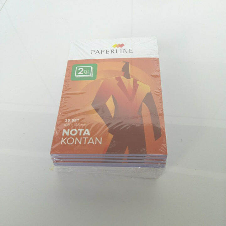 Buku Nota Kecil Kontan NCR 2Ply Paperline 1 Buah ukuran 10x16cm tebal ...