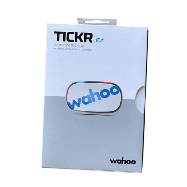Wahoo Fitness TICKR Heart Rate Monitor Chest Strap ( White ...