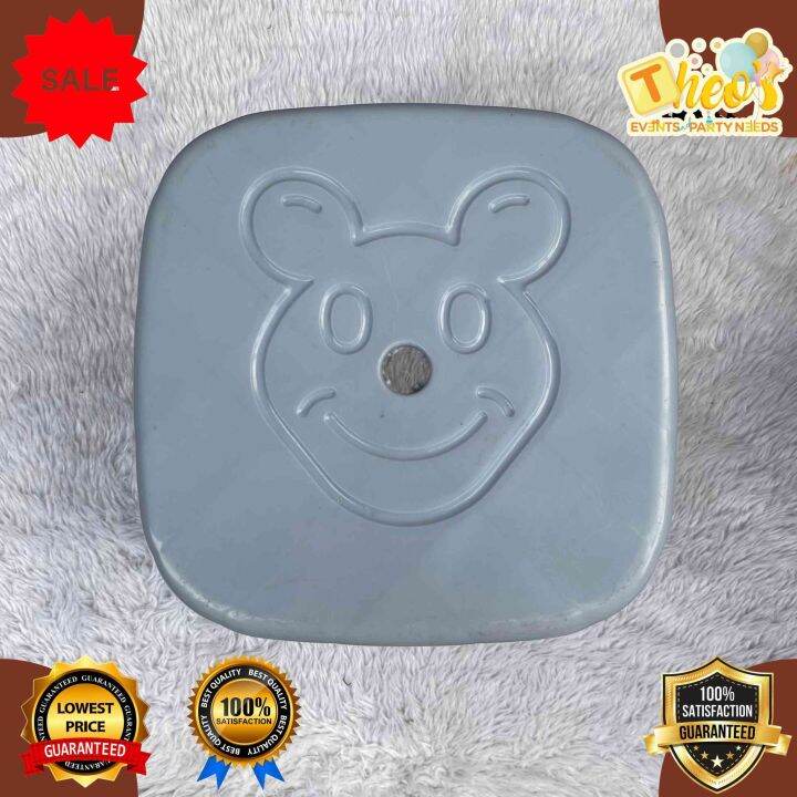 Bear Minimalist Plastic Chair/ Plastic Upuan/Bangkito | Lazada PH