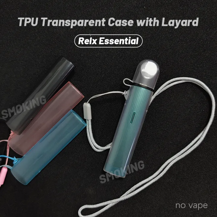 Relx Essential Pod Clear Shell Vape Holder Necklace Relx1 Essential ...