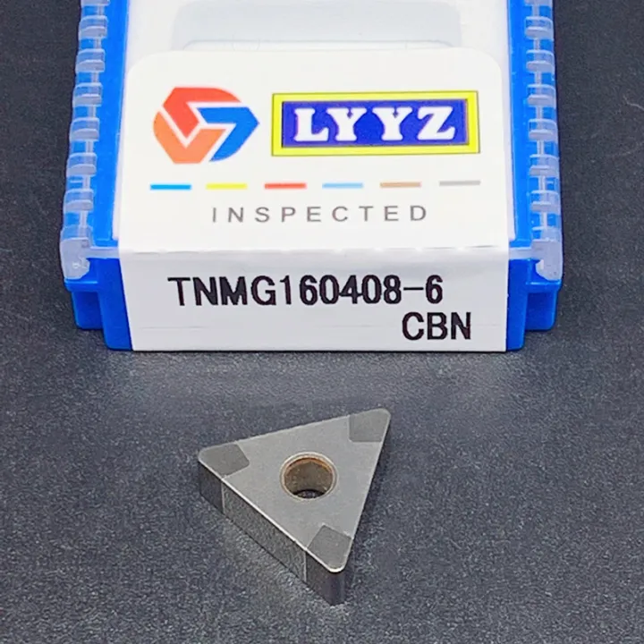 TNMG160404-6CBN TNMG160408-6 CBN CNC Lathe Cutting Cutter Turning Tools Cubic boron nitride ...