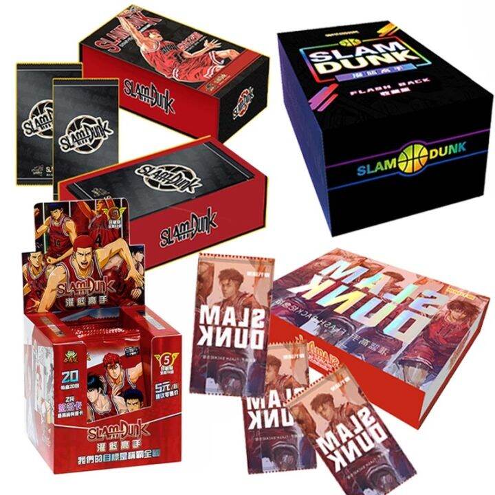 New Slam Dunk Cards Hanamichi Sakuragi Rukawa Kaede Akagi Takenori Miyagi Ryota Card Games ...