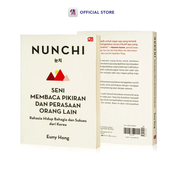 Buku Novel Nunchi - Seni membaca Pikiran Dan Perasaan Orang Lain / Novel Self Improvement ...