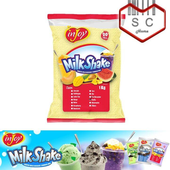 Sc Injoy Vanilla Milkshake Milk Shake Powder 1kg | Lazada PH
