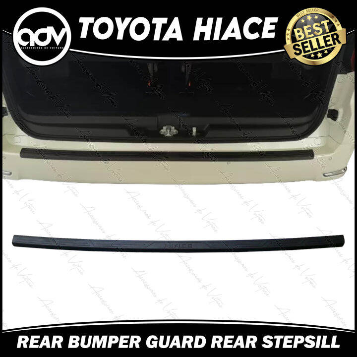 Toyota HiAce Commuter 2019-2020 Rear Bumper Guard / Rear Stepsill (OEM ...