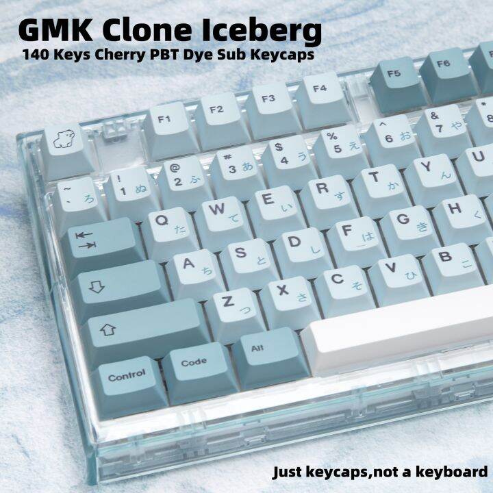 【A HOT】 PBT Keycap Cherry GMK Clone Iceberg Personalized English ...