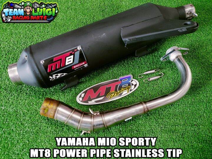 MT8 POWER PIPE STAINLESS TIP FOR YAMAHA MIO SPORTY | Lazada PH