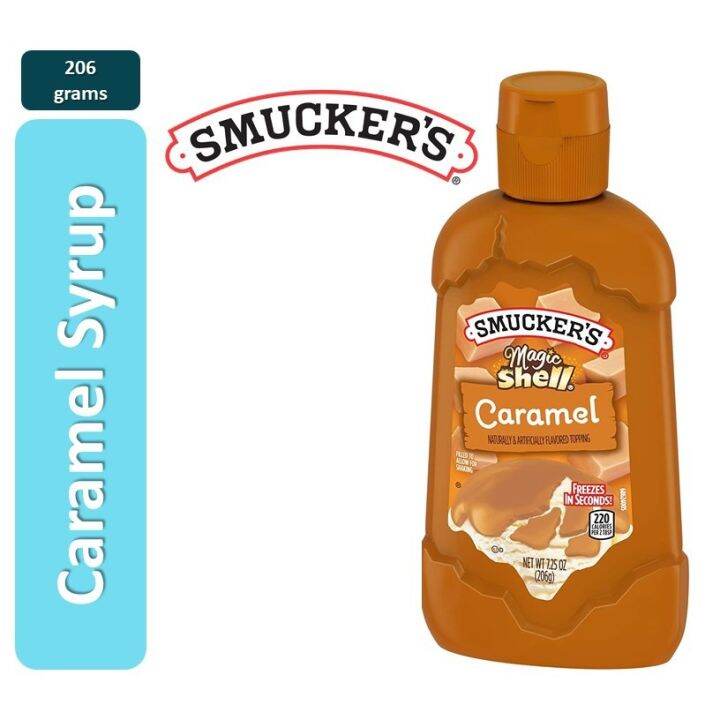 Genuine Smucker’s® Magic Shell Caramel Flavored Ice Cream Topping ...