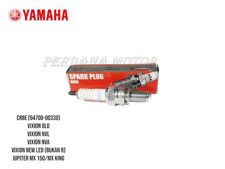 BUSI NGK CR8E VIXION OLD LAMA NVL NVA NEW LED JUPITER MX KING 150 ORIGINAL YGP YAMAHA 94700 ...