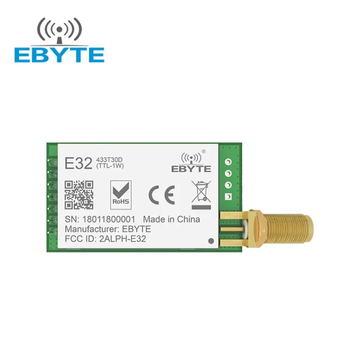 SX1278 Lora 433Mhz UART Iot Long Range Wireless Transceiver Transmitter ...