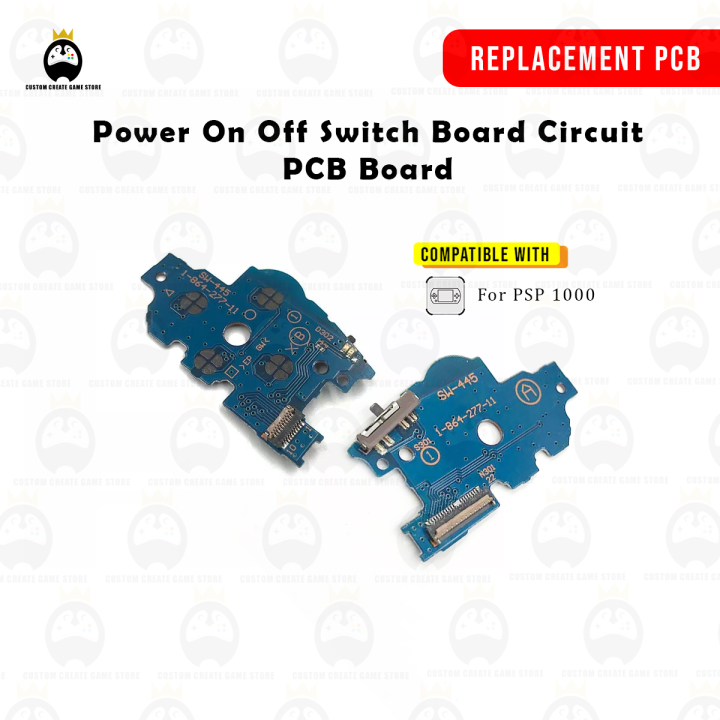 Sony PSP 100x 1000 Replacement Power On Off Board Switch Button Unit ...