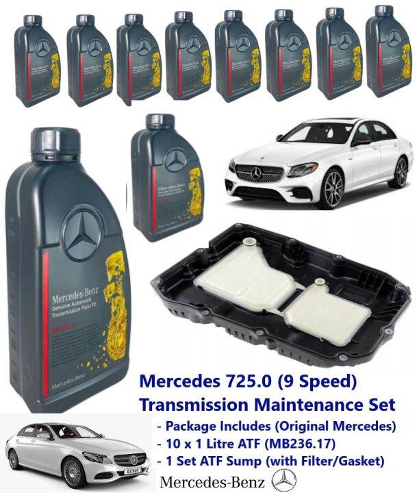 Original Mercedes-Benz 725.0 Gearbox (9 Speed / 9G) Gearbox Maintenace ...