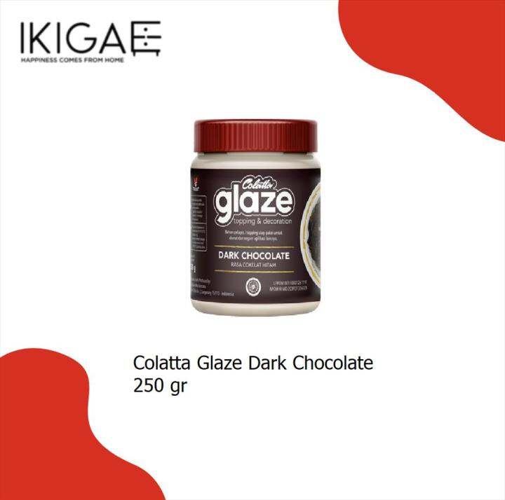 COLATTA GLAZE TOPPING AND DECORATION 250 GR ORIGINAL !!! | Lazada Indonesia