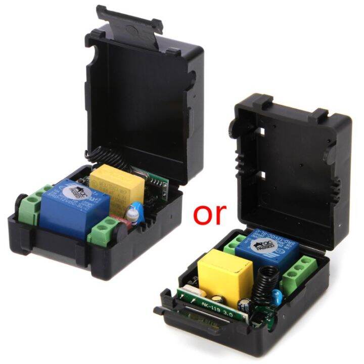 AC 220V 10A 1CH RF 315MHz Wireless Remote Control Switch Receiver ...