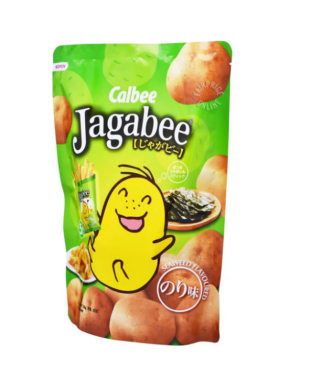 Calbee Jagabee Potato Sticks - Seaweed | Lazada Singapore