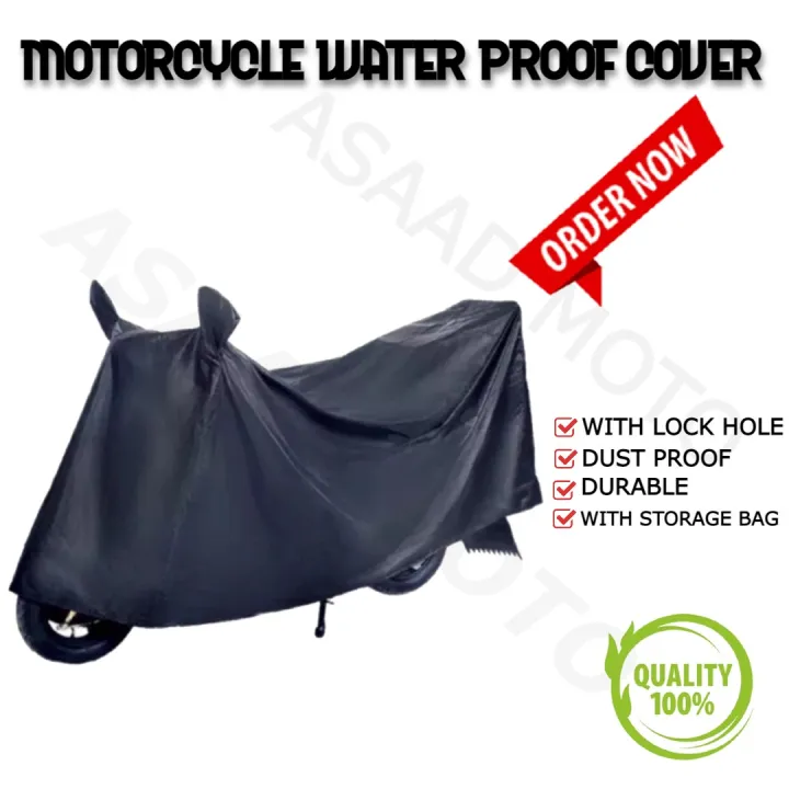 EURO MOTORS SPORT R125 |S| MOTORCYCLE COVER WATER PROOF COVER ORIGINAL ...