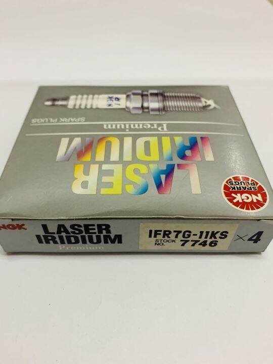 ORIGINAL IFR7G-11KS (7746) NGK LASER IRIDUM Spark Plug HONDA INTEGRA ...