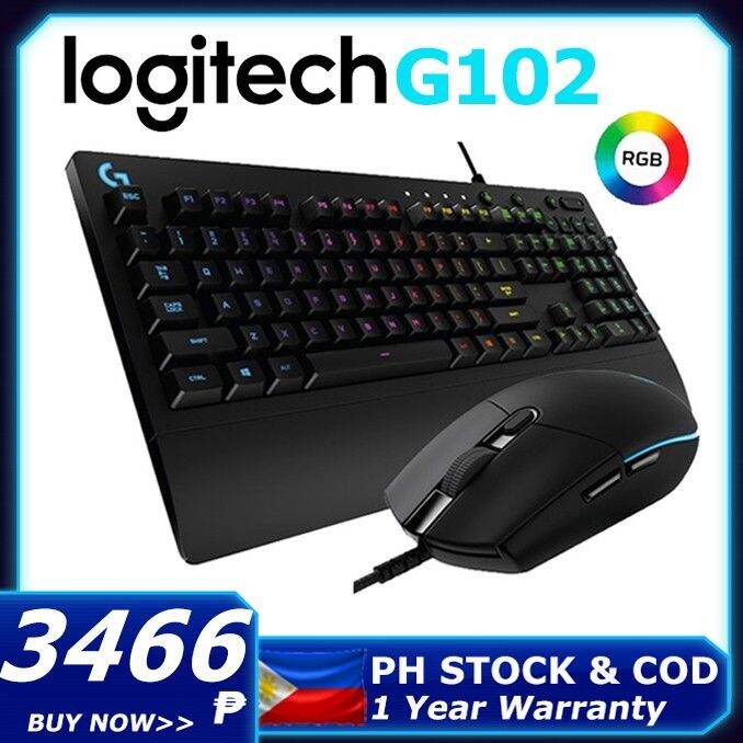 【ph Stockcod】logitech G213 Prodigy Rgb Gaming Keyboard G102 Prodigy
