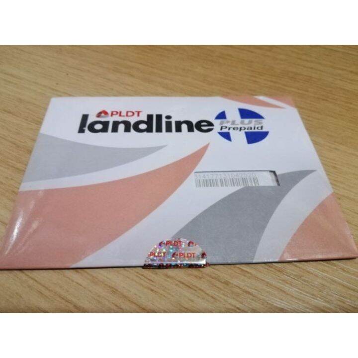 PLDT Landline Plus Prepaid Sim (Best Price) FREE 50 pesos load | Lazada PH