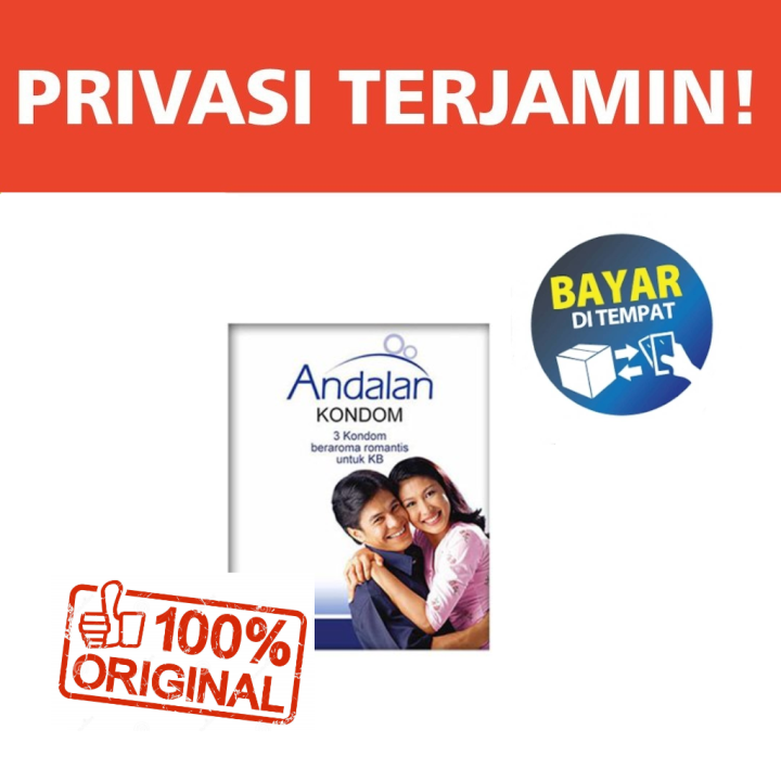 Kondom Andalan Isi 3 | Lazada Indonesia