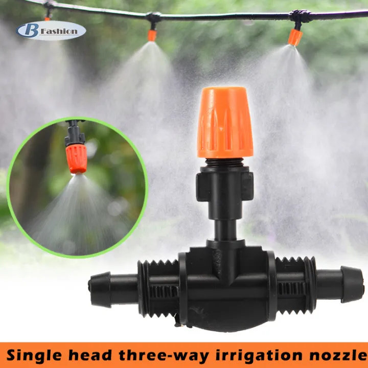 Misting Heads 20-Pack Misting Nozzles With Tee Fittings - Fine Spray ...