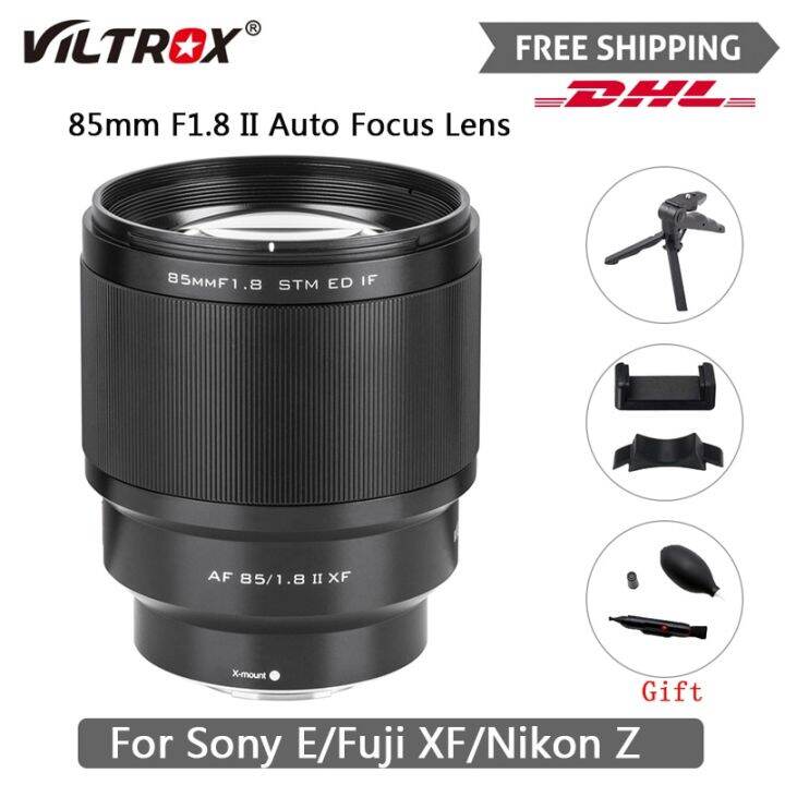 VILTROX 85Mm 1.8 II X Mount Portrait Lens Auto Focus Lens F1.8 Large ...