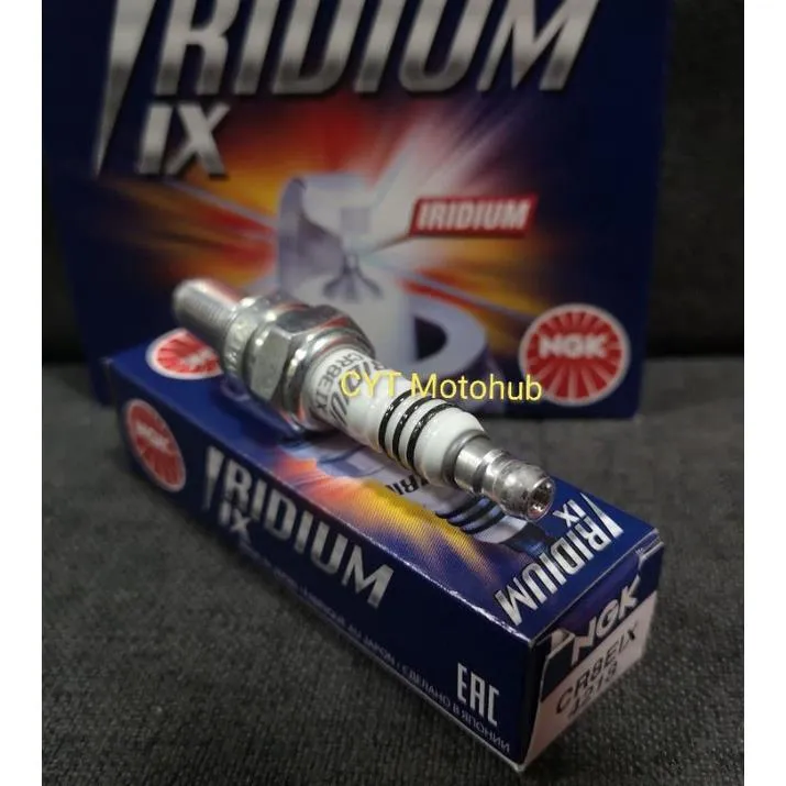 NGK Iridium CR8EIX Spark Plug CBR 150R - Burgman 200 ABS - Raider 150 Carb - Sniper 150 MXi ...