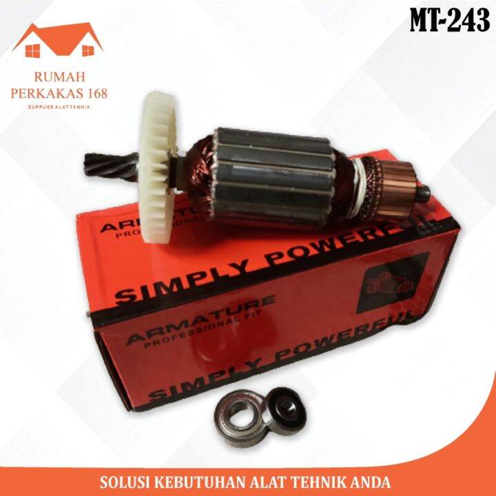 armature MT243 mesin cutting maktec angker MT 243 mesin cut off 14" | Lazada Indonesia