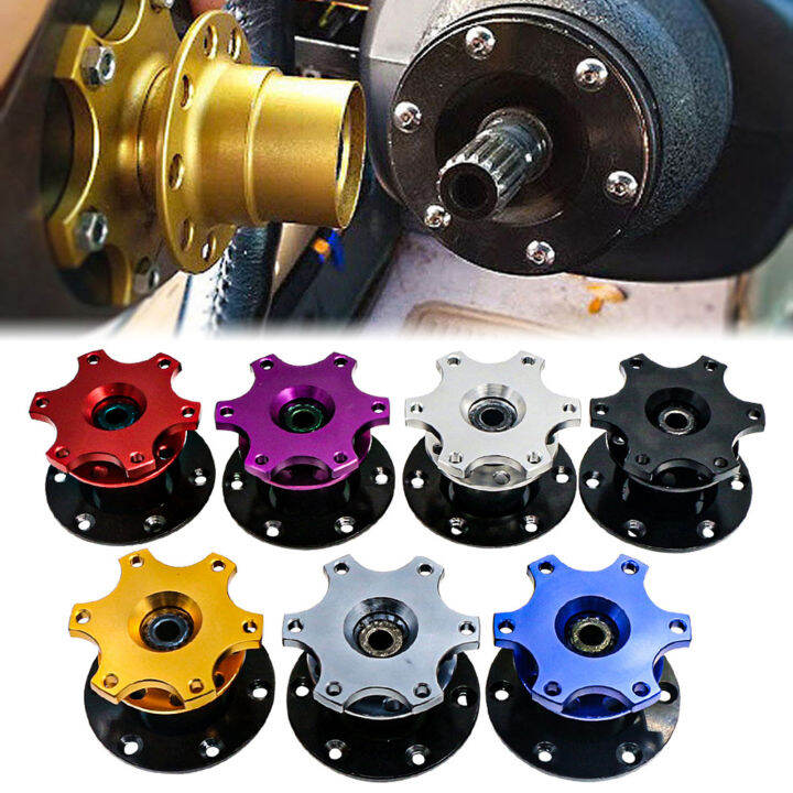 Universal Quick Release Steering Wheel Adapter Disconnect Hub Snap Off ...