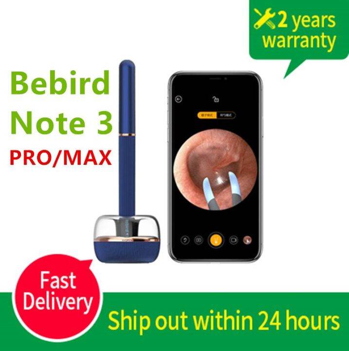 Bebird Note 3 Pro/max อุปกรณ์กล้องส่องตรวจต่างหู1000W กล้องจิ๋วทำความสะอาดหูเครื่องมือไม้แคะหู ...
